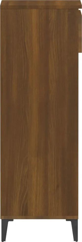 vidaXL Botník 40 x 36 x 105 cm kompozitní dřevo [819787] Barva: dub sonoma