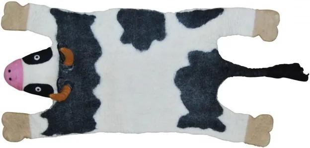 Klippan, Švédsko,Dětský koberec kravička Cow
