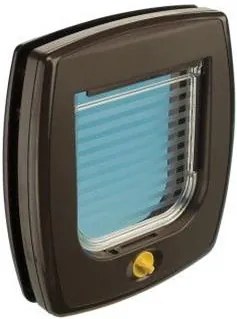 Dvířka průchozí magnetická Swing 11-hnědá Ferplast 31 x 9,6 x 38,4 cm