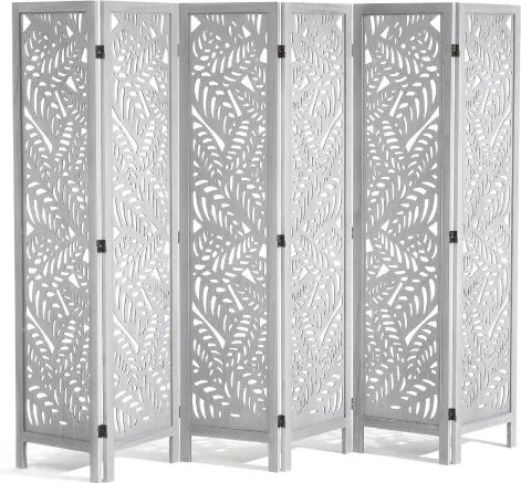 Dřevěný dělič pokojů Dřevěná zástěna 6 Panel pro oddělení místností v domácí