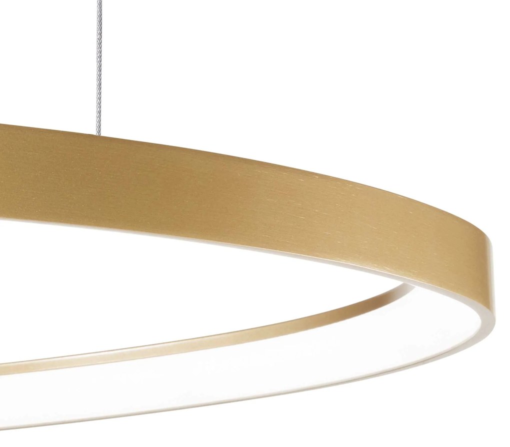 Ideal Lux Závěsné LED svítidlo GEMINI SP D42 ø 42,5 cm Barva: Černá