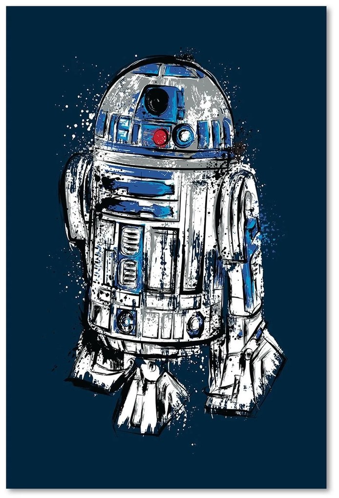 Gario Obraz na plátně Star Wars, android R2D2 - Dr.Monekers Rozměry: 40 x 60 cm