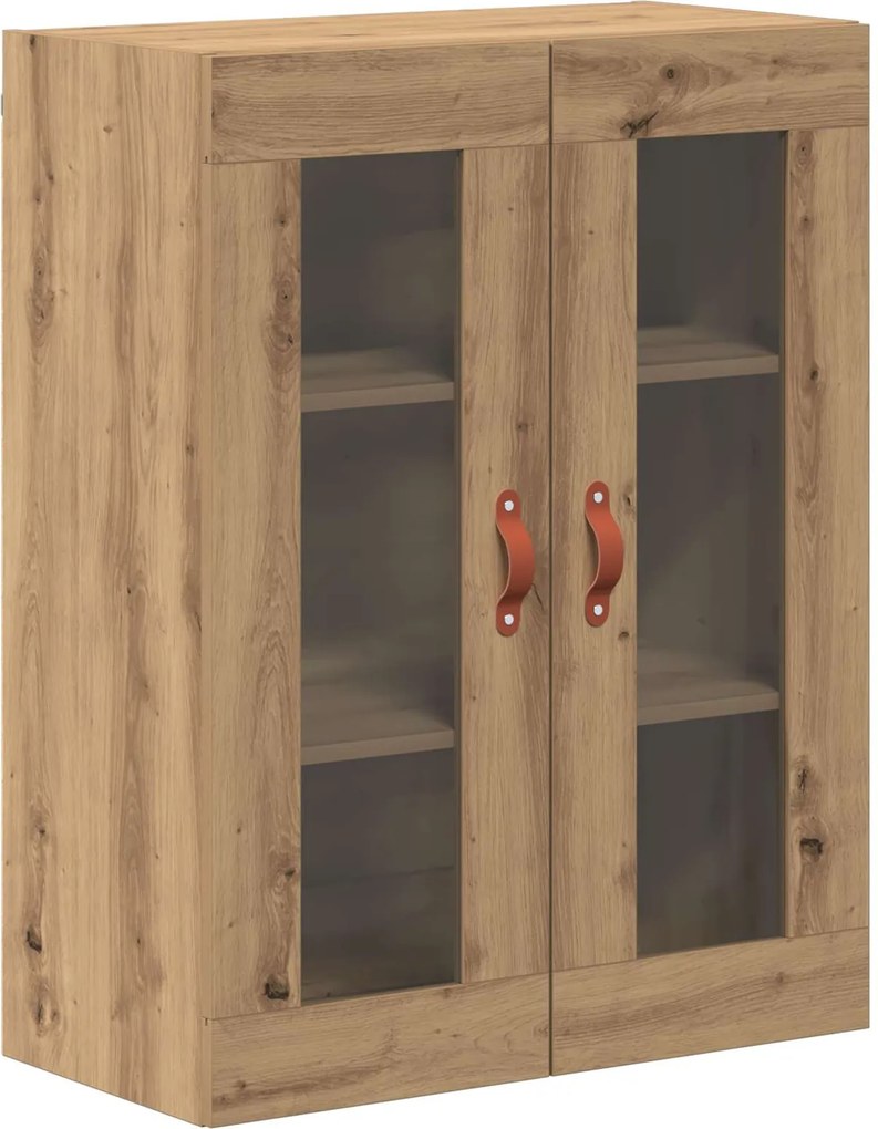 Nástěnné skříně 2 ks Artisanový dub 69,5 x 34 x 90 cm 3334300