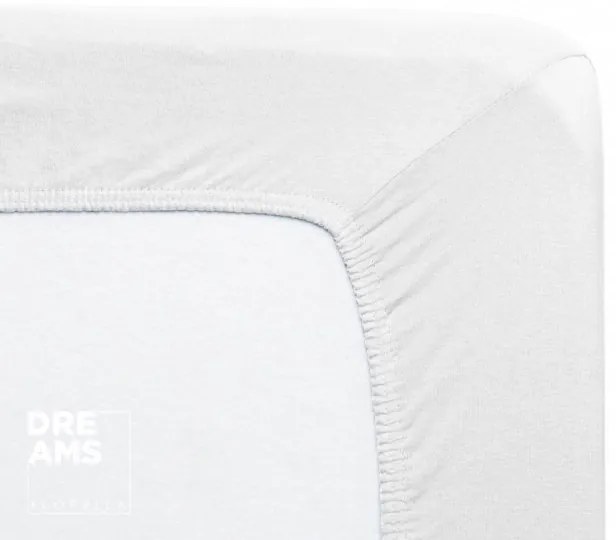 Florella Prostěradlo Avance Jersey 45 Weiss Basic, 180x200 cm