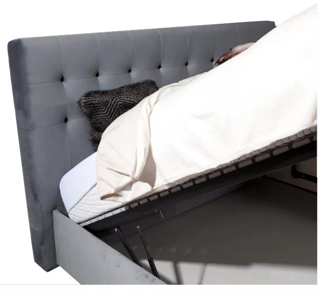 Moderní čalouněná postel PANAMA 108 200x200 cm Grace 3