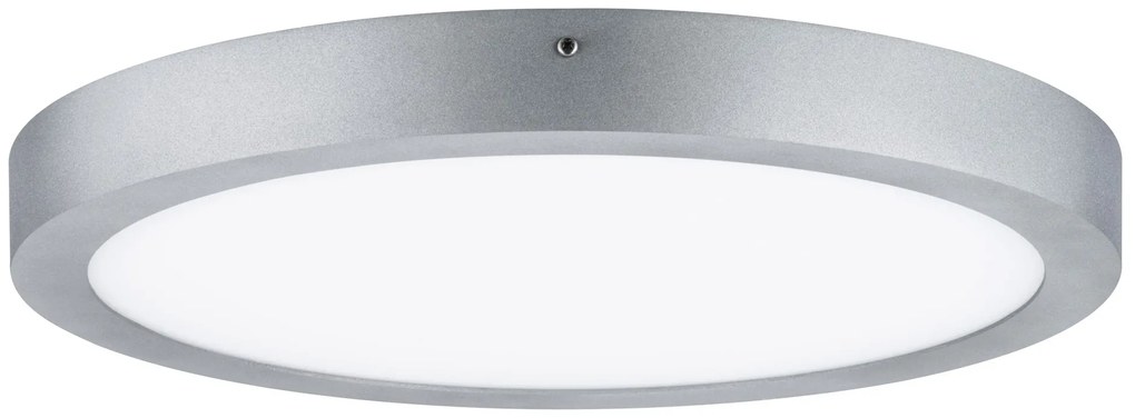 Paulmann 70656 Lunar, matně chromové stropní LED svítidlo, 20,5W LED 3000K, prům. 40cm