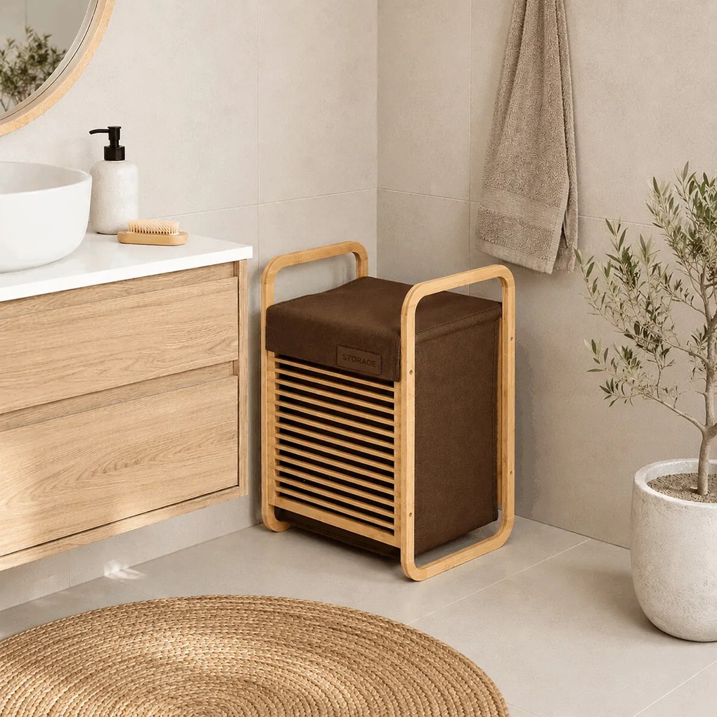 Autronic Koš prádelní DT3023 Barva potahu: Šedá