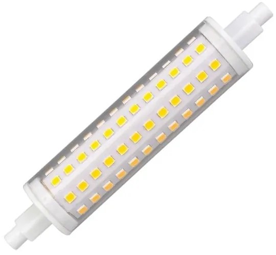 Prémiová stmívatelná LED žárovka R7s 118mm, 10W, 910lm studená, ekvivalent 66W DOPRODEJ