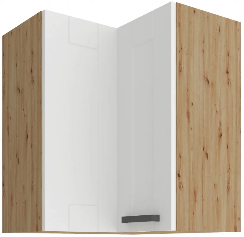 Kuchyňská skříňka LUNA 60x60 GN-72 2F (90°) korpus: bílá, barva dvířek: bílá
