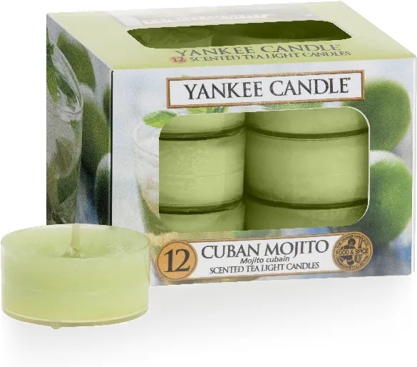 Yankee Candle - čajové svíčky Cuban Mojito 12ks