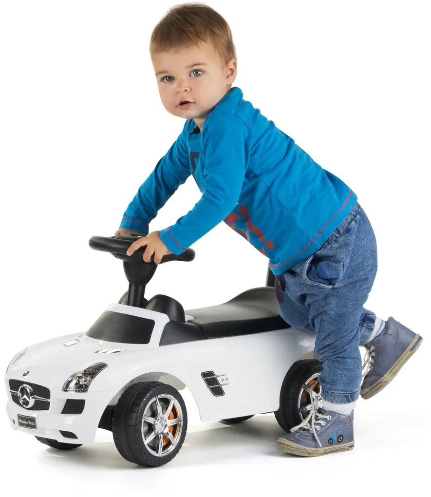 Odrážedlo Buddy Toys Mercedes bílé