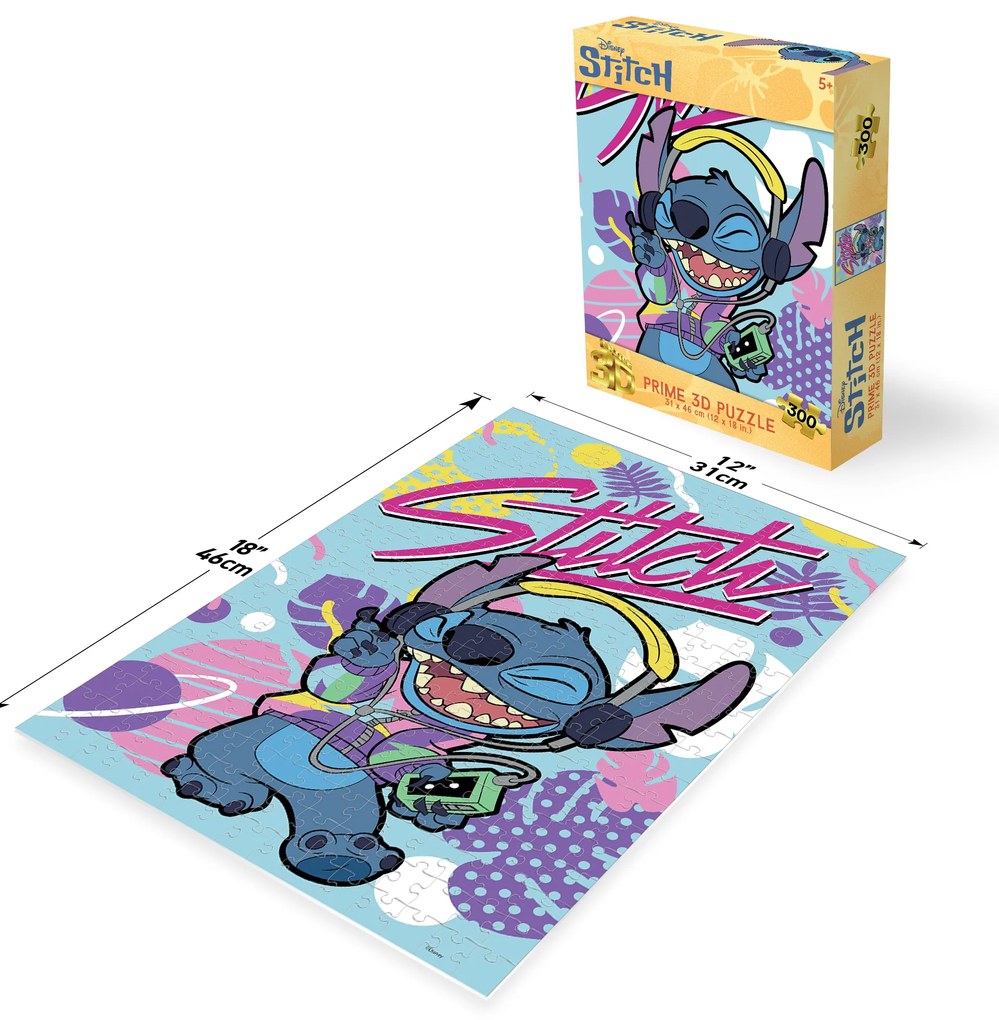 PRIME 3D PUZZLE - Disney Stitch #2 200 dílků