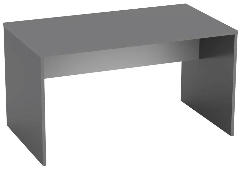 PC stůl, grafit / bílá, Rioma TYP 11