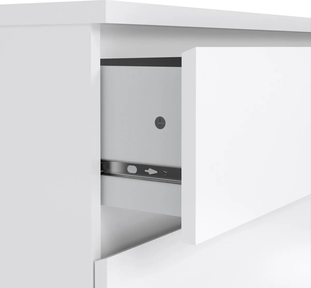 FALCO Komoda Simplicity 235 bílý lesk