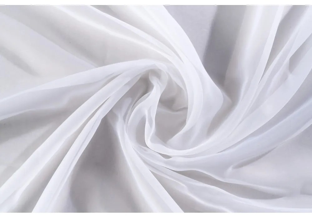 Bílá záclona 140x245 cm Voile – Mendola Fabrics