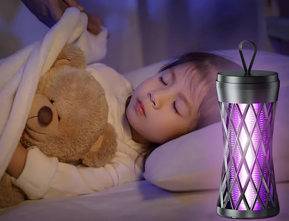 Verk Group Uv insekticidní lampa na komáry mouchy elektrický lapač hmyzu účinný