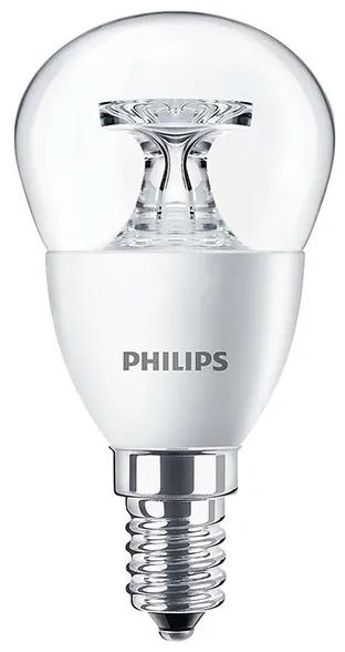 LED žárovka LED Koule E14 5,5W = 40W  520lm PHILIPS 4000K CL