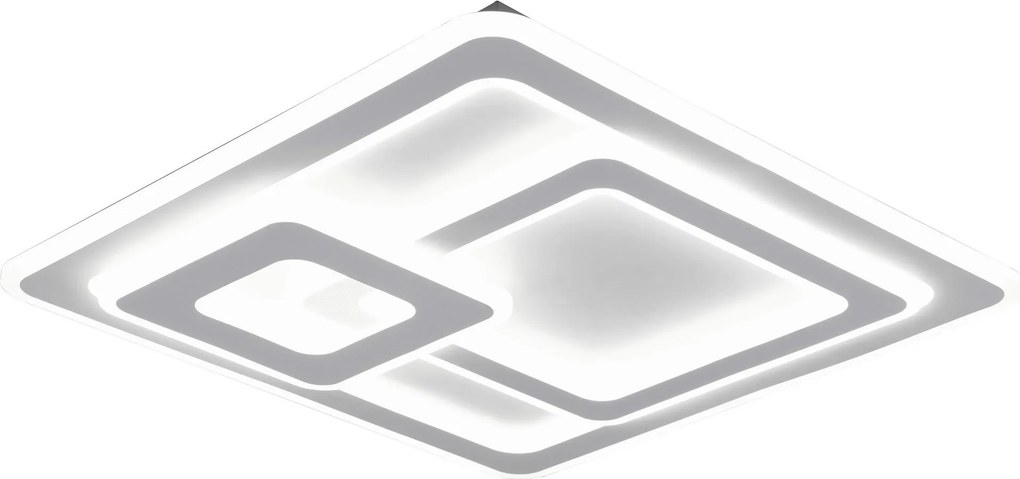 XXXLutz STROPNÍ LED SVÍTIDLO, 51,5/51,5/7 cm Novel - Stropní svítidla - 004024005402