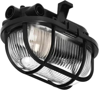 Stropní venkovní svítidlo Adviti SOTOA E27, max. 15W, IP54, černá