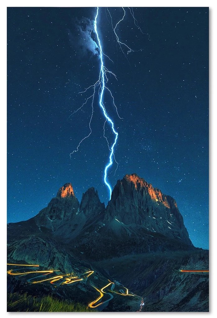 Gario Obraz na plátně Úder blesku - Rokibul Hasan Rozměry: 40 x 60 cm