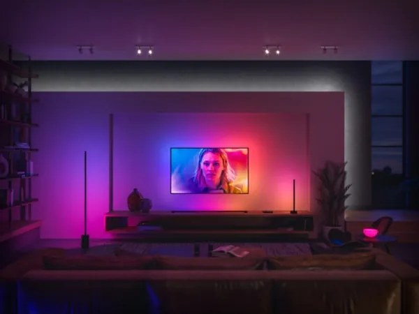 Philips - LED RGBW Stmívatelná lampa Hue SIGNE LED/29W/230V 2000-6500K černá