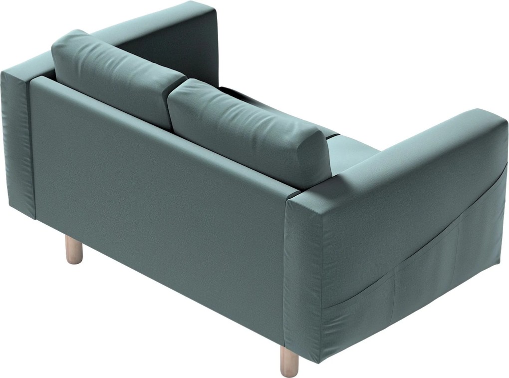 Potah na pohovku IKEA Norsborg 2-místná barva zelená látka sametová