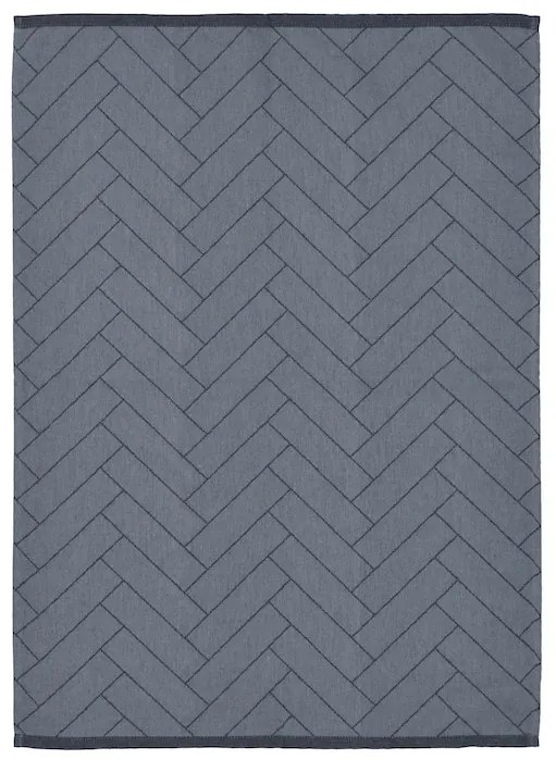 Södahl Kuchyňská utěrka 50x70 Tiles Indigo