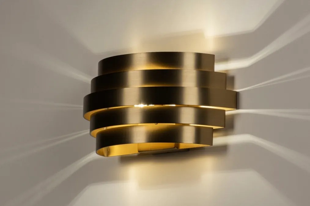 Nástěnné svítidlo do obýváku Dion Gold 25