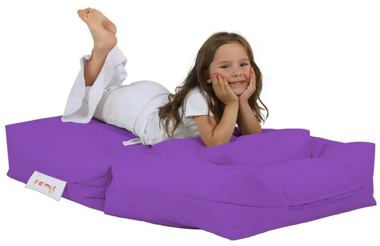 Atelier del Sofa Zahradní sedací vak Kids Single Seat Pouffe - Purple, Purpurová