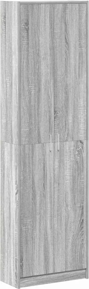 Šatní skříň Šedá Sonoma 55 x 25 x 189 cm Kompozitní dřevo 3334013