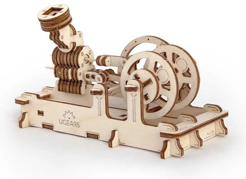Ugears 3D dřevěné mechanické puzzle Motor