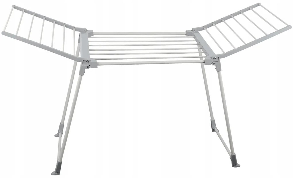 Erga Model 205, stabilní rozkládací sušák na prádlo 170x61x97 cm, bílá-šedá, ERG-SEP-10SUSSTOVIS17