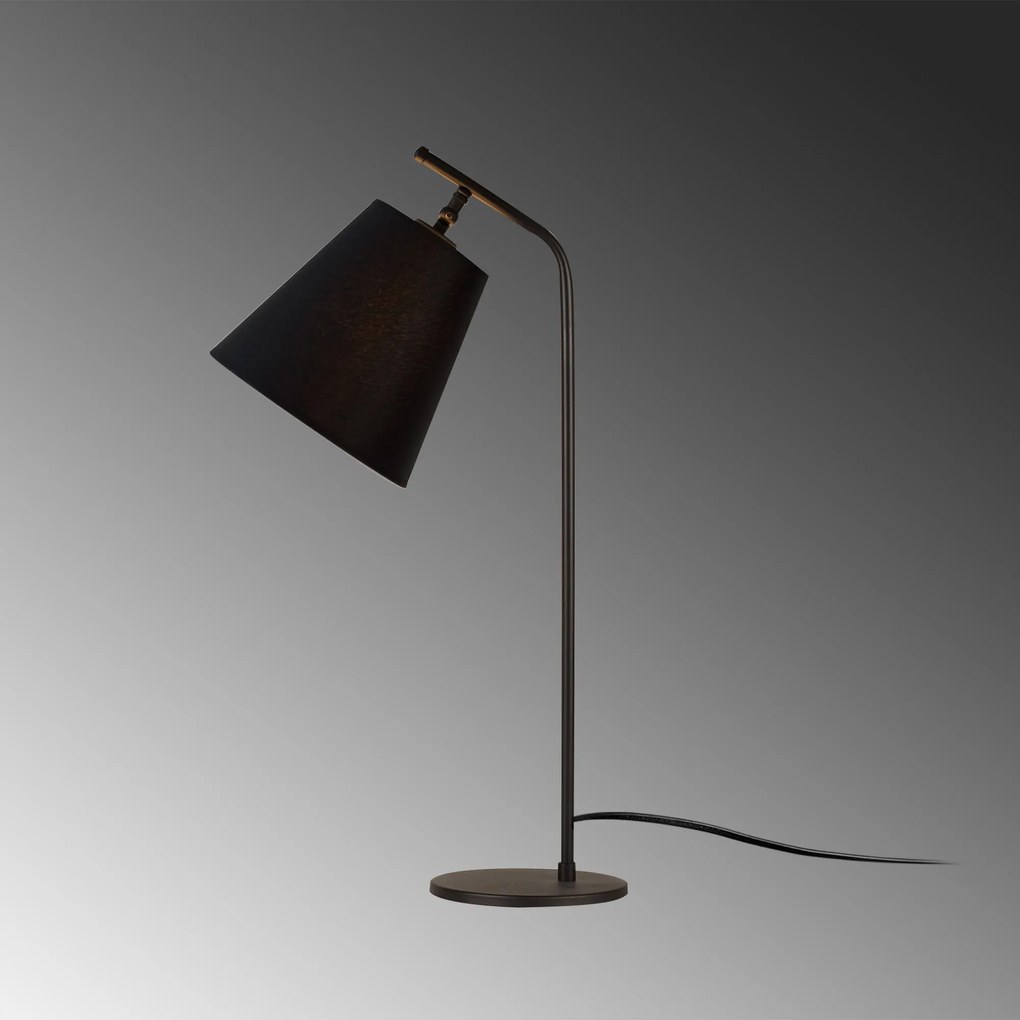 Opviq Stolní lampa Salihini - MR-623, Černá