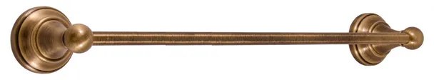 Slezák - RAV Držák ručníku 550,5 mm MORAVA RETRO - MKA0701/55SM, Stará mosaz (Bronz)