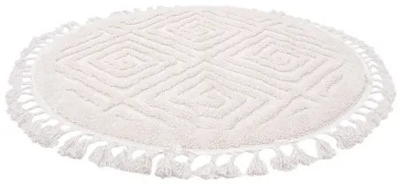 Koberec BERBER 7061 sloní kost kruh