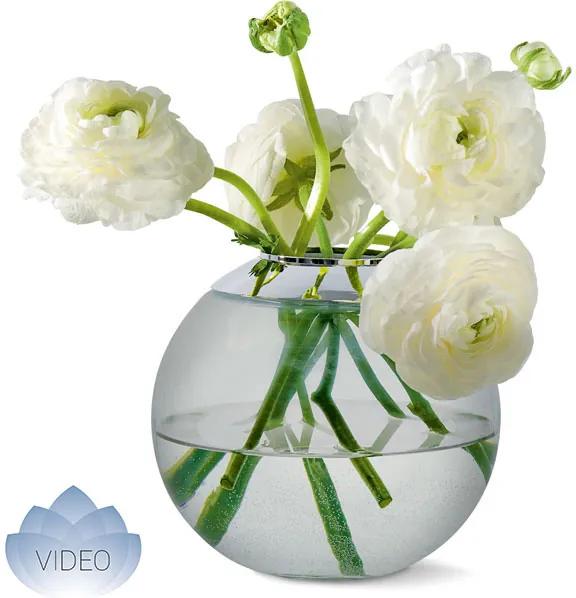 Skleněná váza Philippi Globo + video