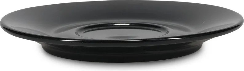 Černý porcelánový podšálek ø 15,5 cm Barista – BonBistro