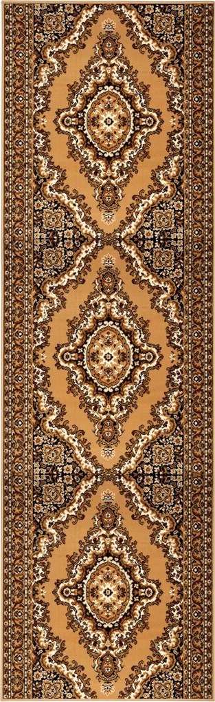 Behúň na mieru TEHERAN T-102 beige, šíre 100 cm, béžová, chodba / predsieň, Alfa Carpets