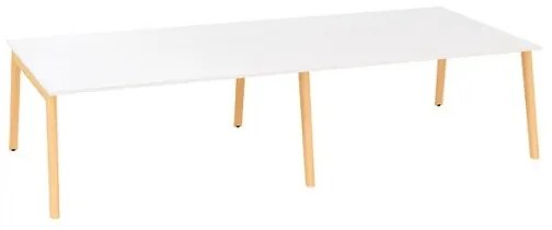 Kancelářský stůl Alfa Root 320 x 160 cm bílá