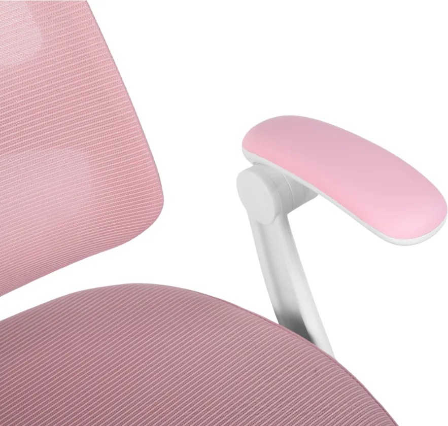 Dětská rostoucí židle Neoseat JUNI 013 — látka, růžová