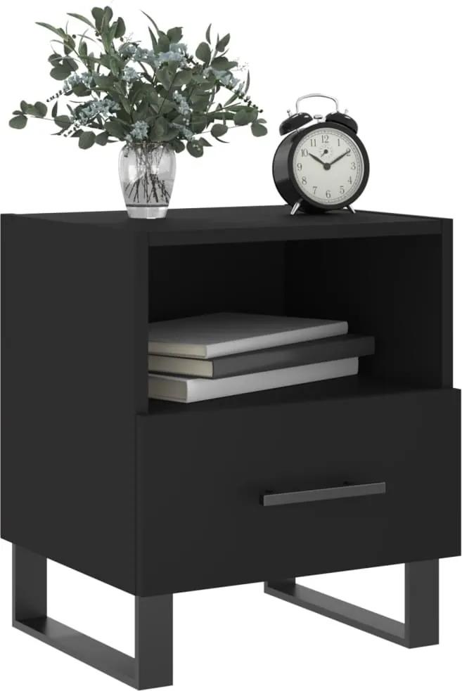 vidaXL Noční stolek 40 x 35 x 47,5 cm kompozitní dřevo [827486] Barva: Betonová šedá