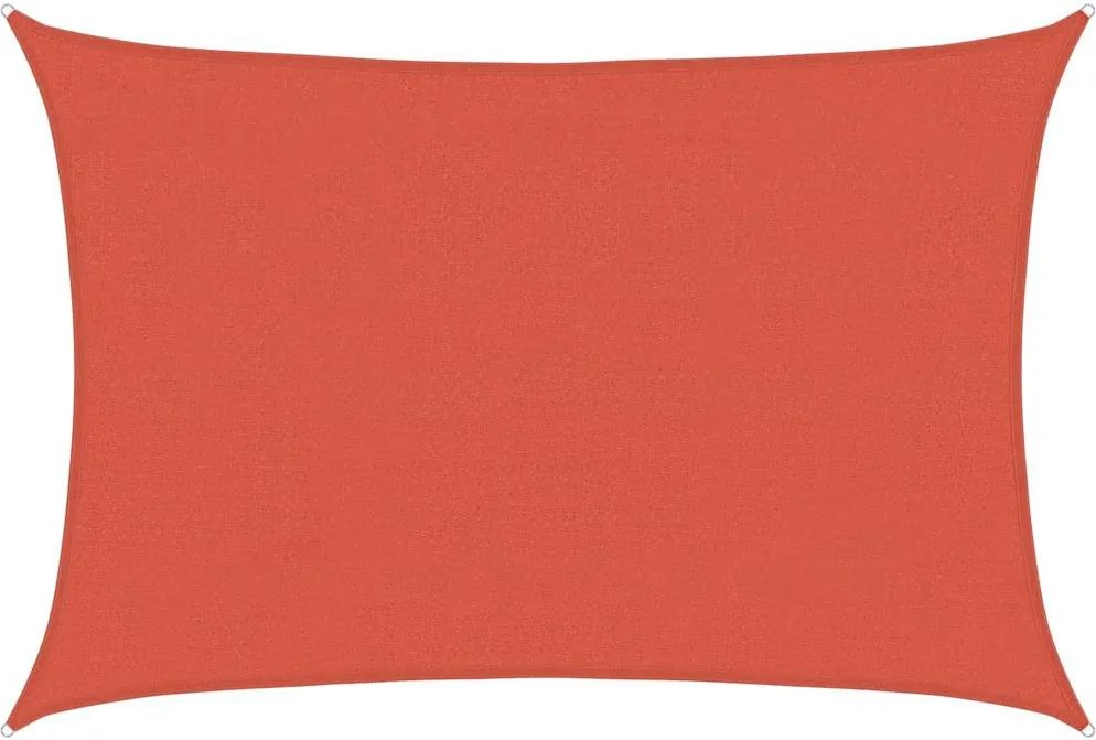 Stínící plachta 160 g/m² cihlová 4 x 5 m HDPE 311353