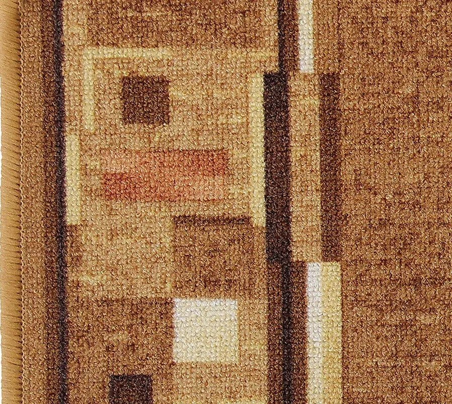 Associated Weavers, Protiskluzový běhoun na míru Bombay 33, šíře 67 cm, hnědá, chodba / předsíň