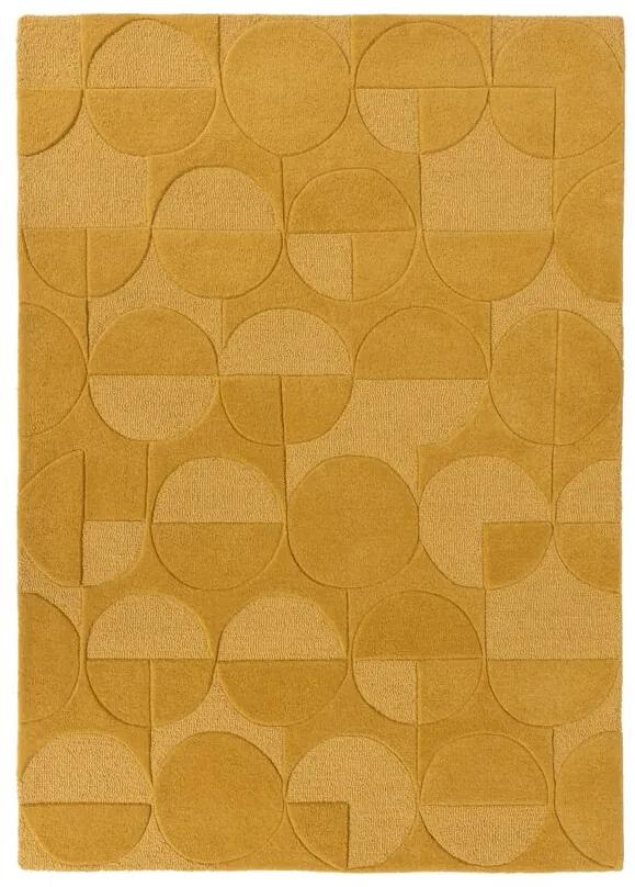 Flair Rugs koberce Kusový koberec Moderno Gigi Ochre ROZMĚR: 160x230