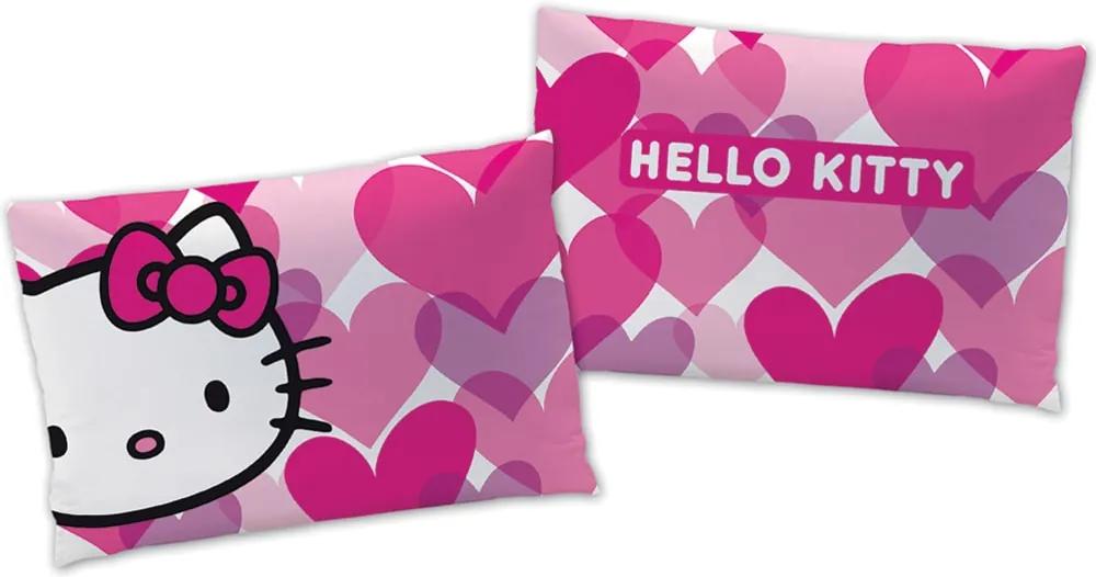CTI Plyšový polštářek Hello Kitty Mimi Love 28x42 cm