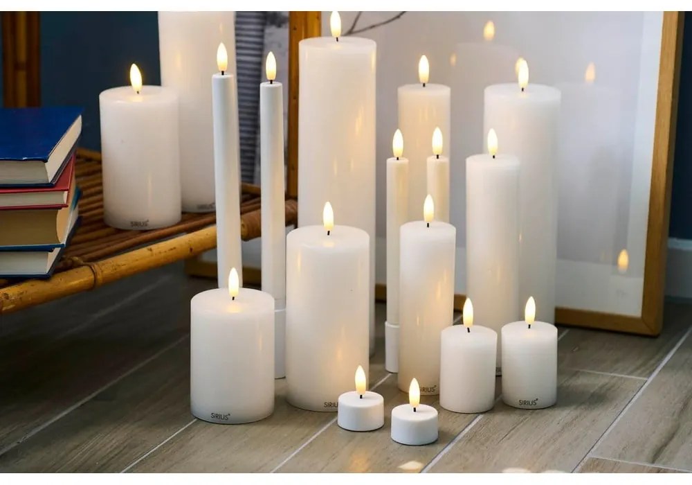 LED svíčky v sadě 2 ks (výška 3 cm) Sille Exclusive – Sirius
