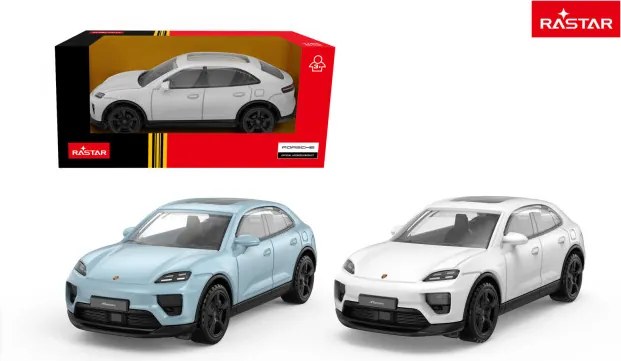 Model auta Porsche Macan 1:43 RASTAR modré