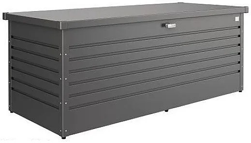 Venkovní úložný box LeisureTime Box 101 x 46 x 61 (tmavě šedá metalíza)