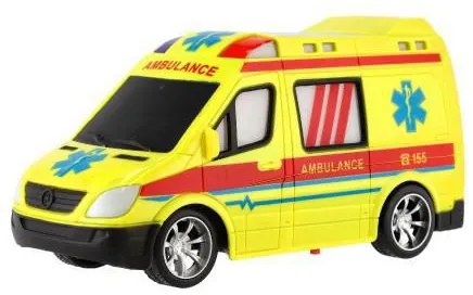 Teddies Auto RC ambulance plast 20 cm na dálkové ovládání