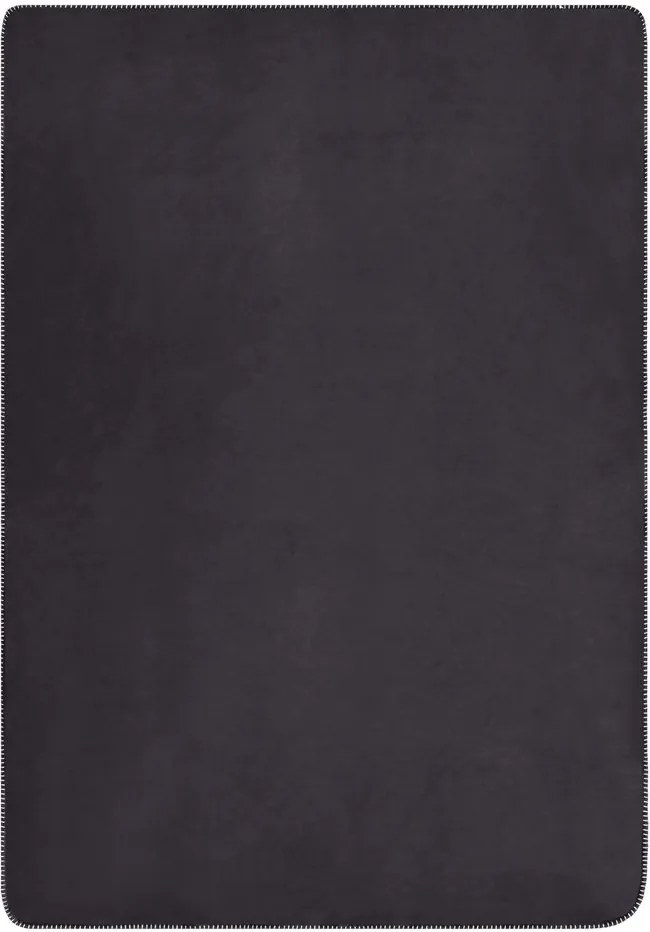 Daiber Teplá přikrývka s kožíškem 130x180 cm JN955 - Hnědá / natural